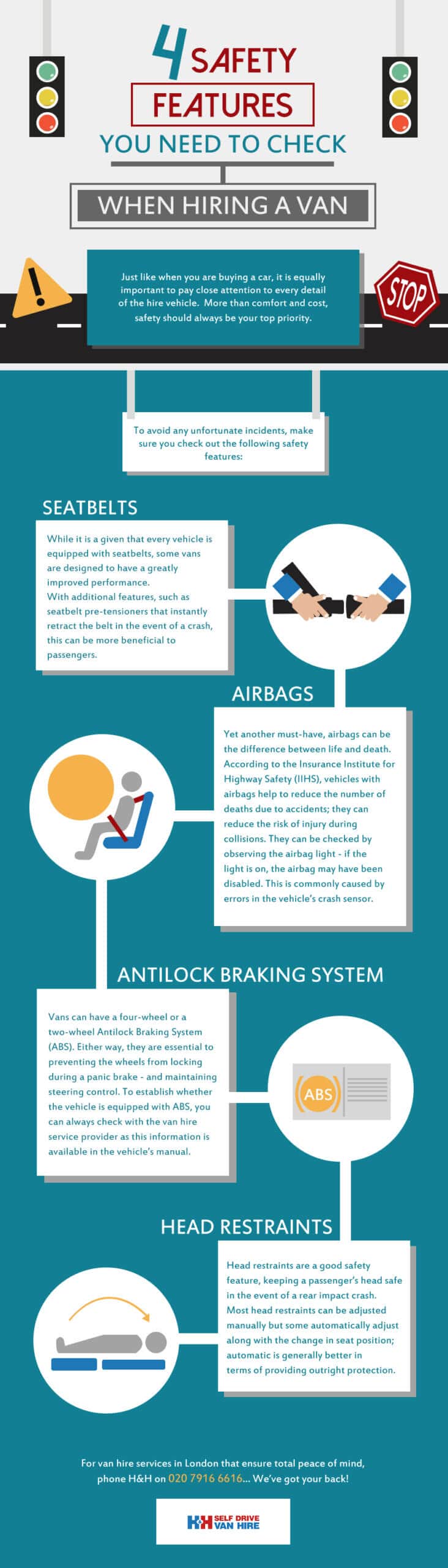 4 Safety Features You Need to Check When Hiring a Van | H&H Van Hire Blog